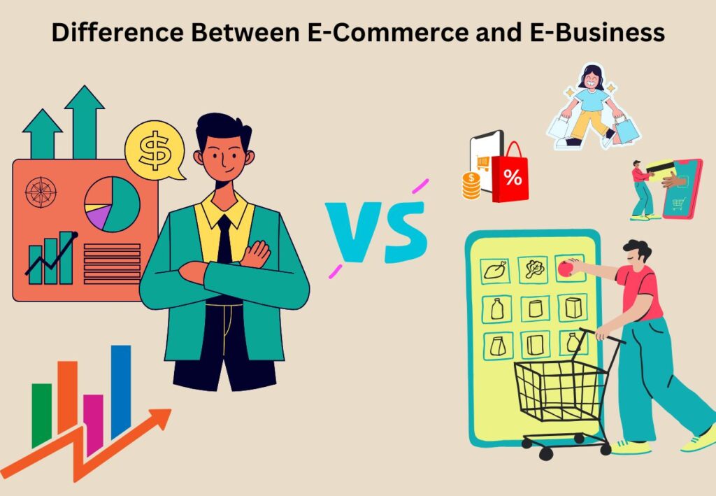 Difference Between E-Commerce and E-Business